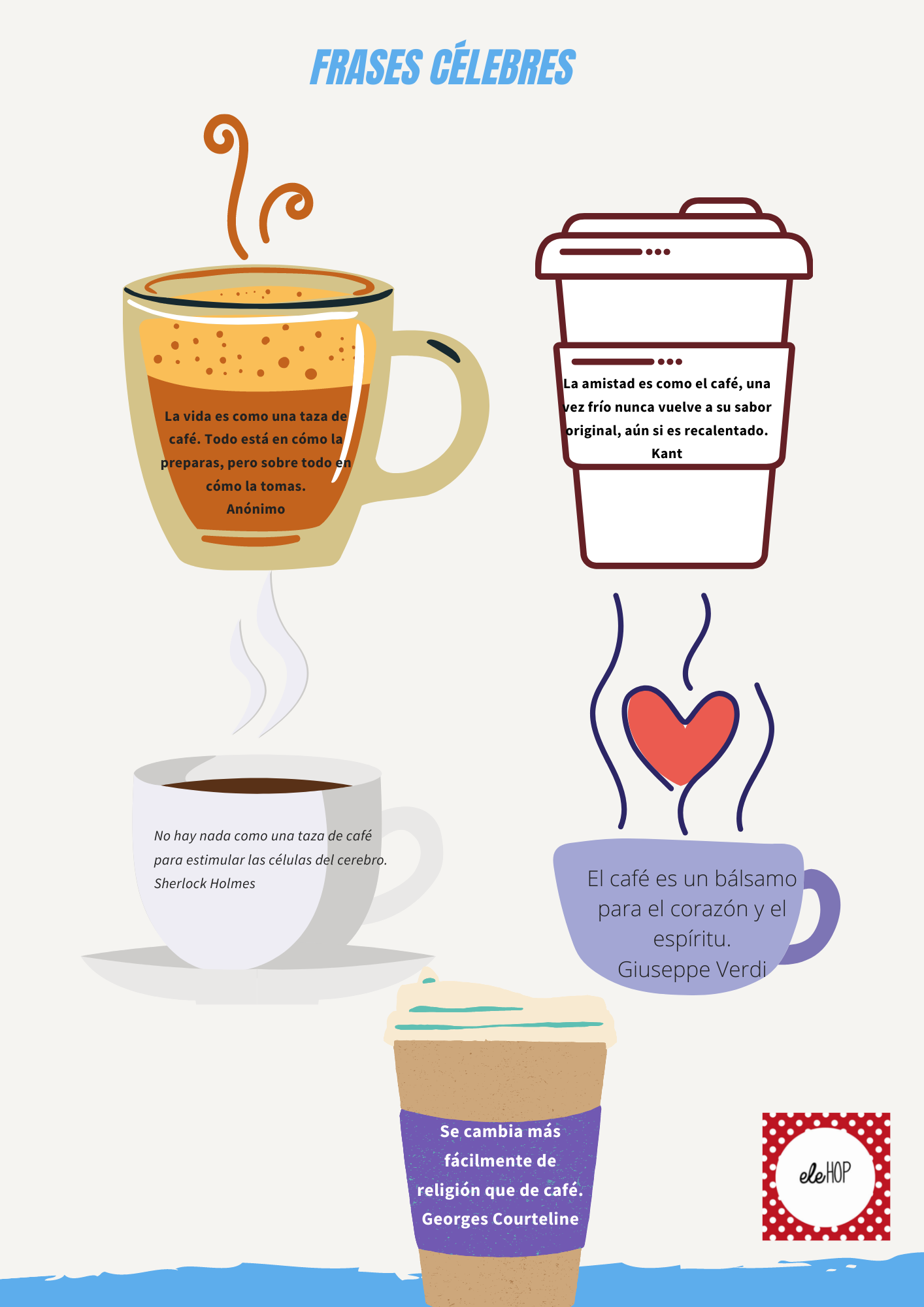 Un cafelito. ¿Cómo toman el café los españoles? – Elehop